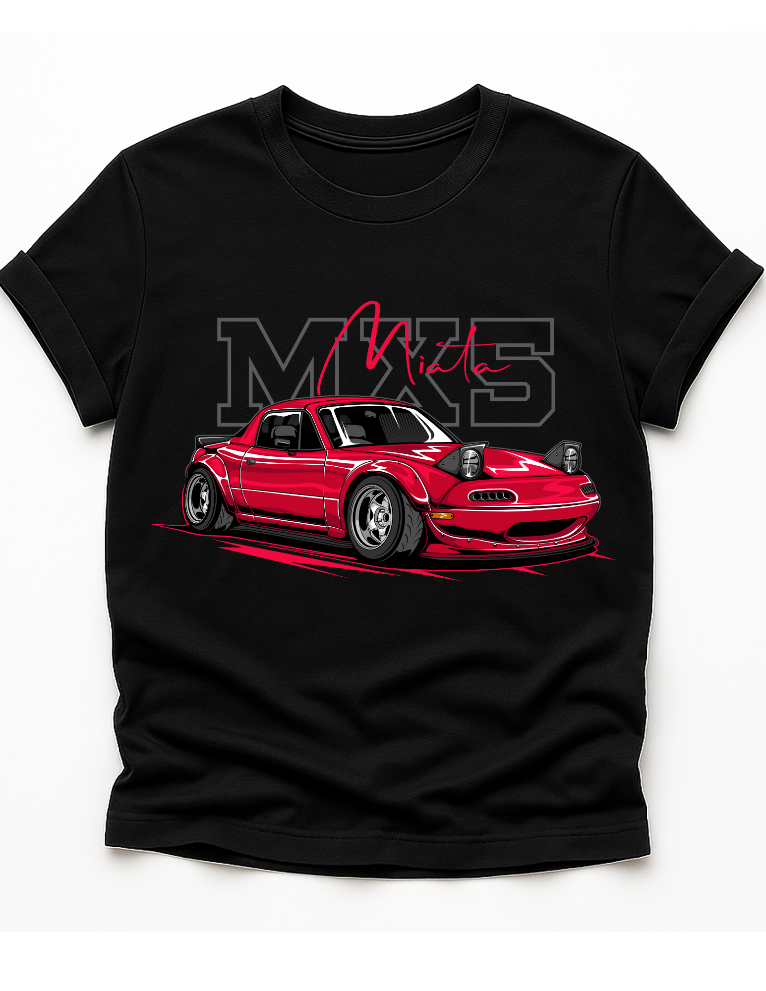 Classic Mazda Miata MX-5 Graphic Tee – Print Vibe